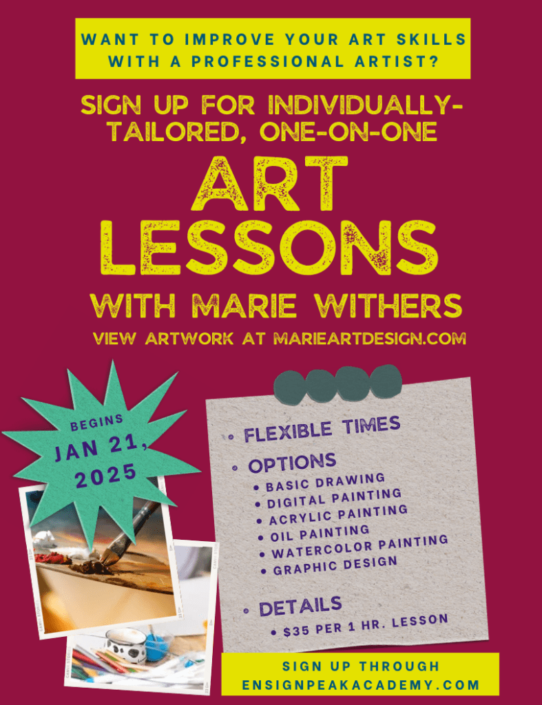 Private Art and Music Lessons - Ensign Peak Academy